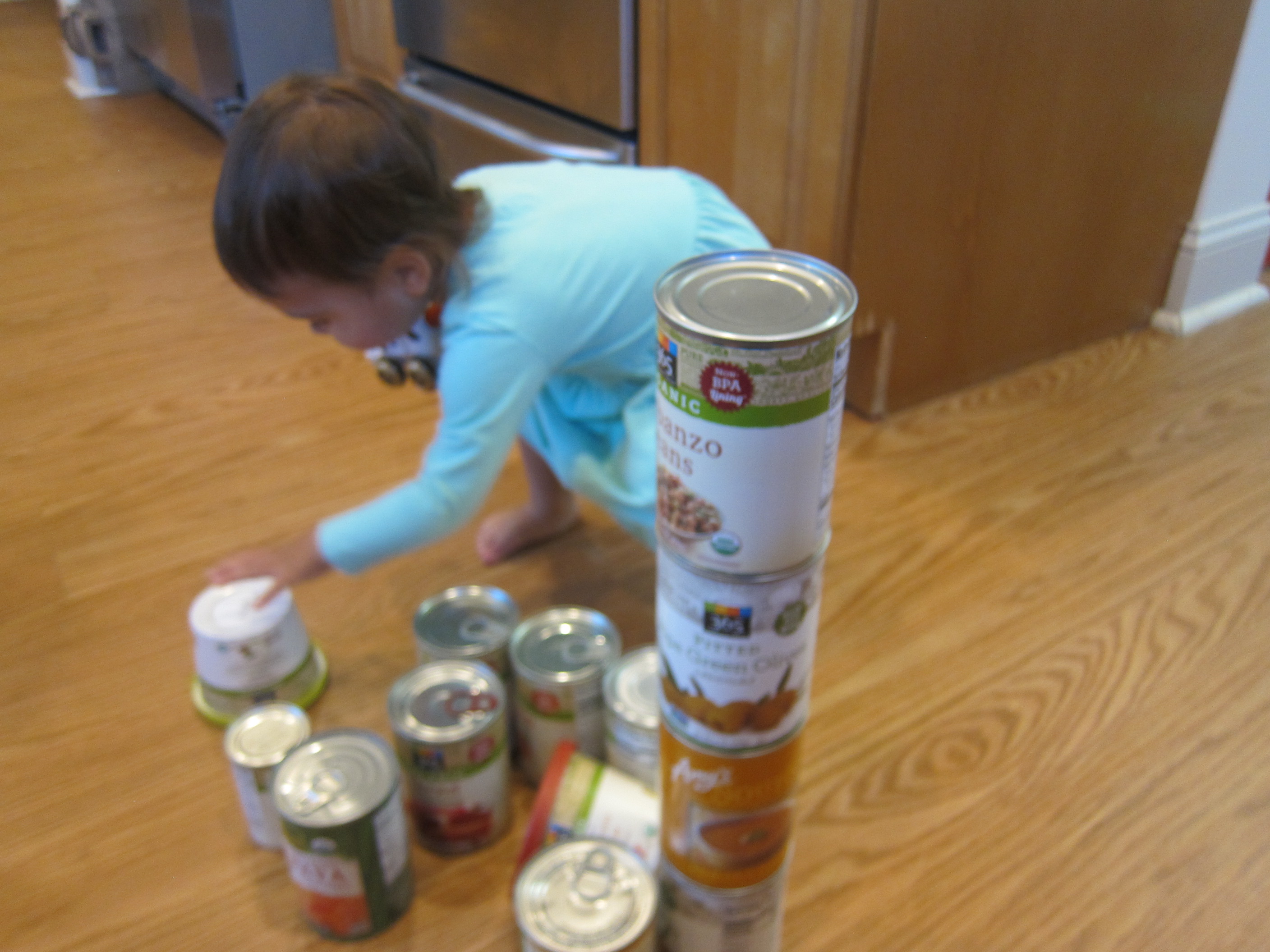Canned Food Blocks for Toddlers – joyful parenting