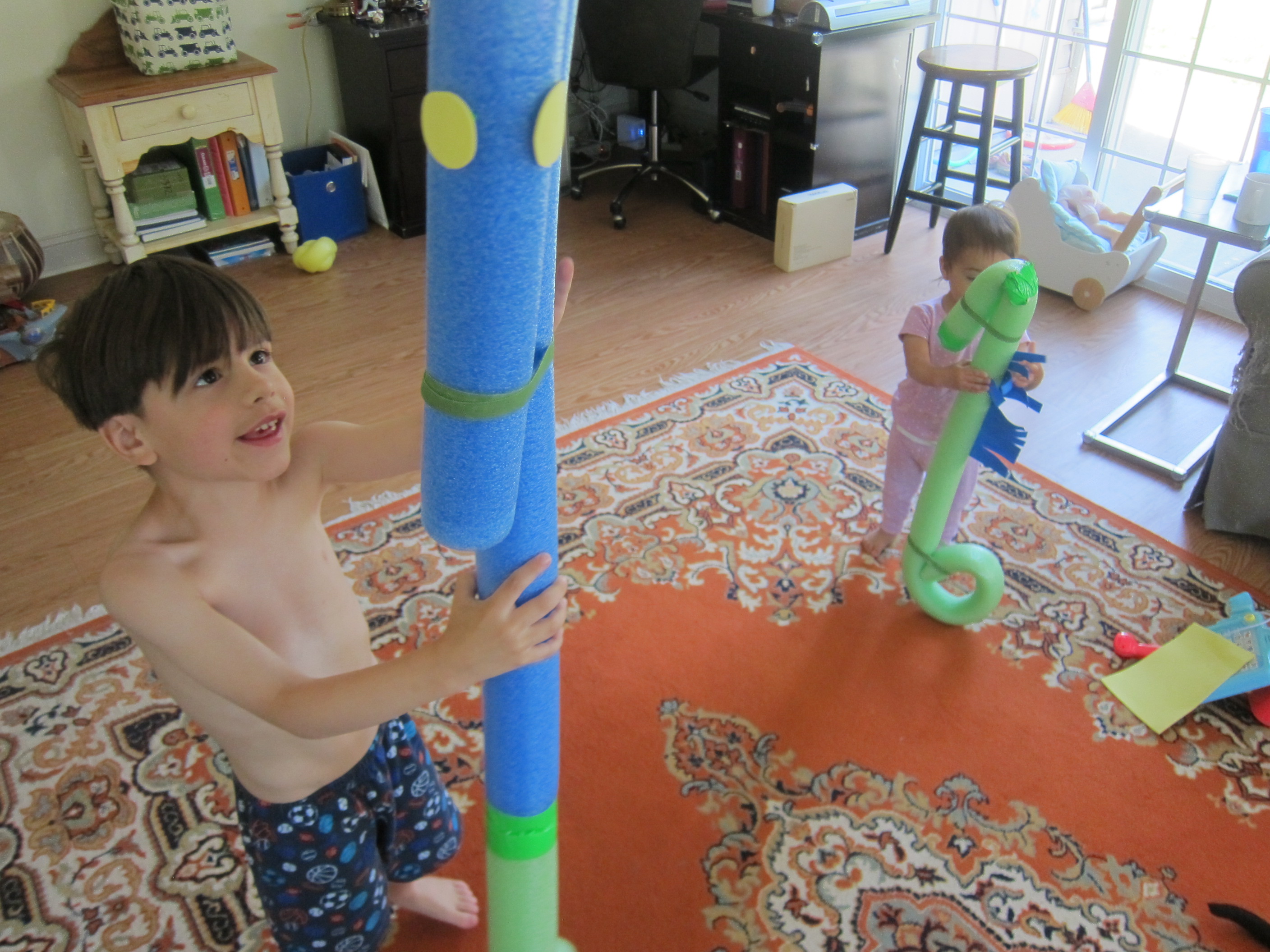 Pool Noodle Seahorse – joyful parenting