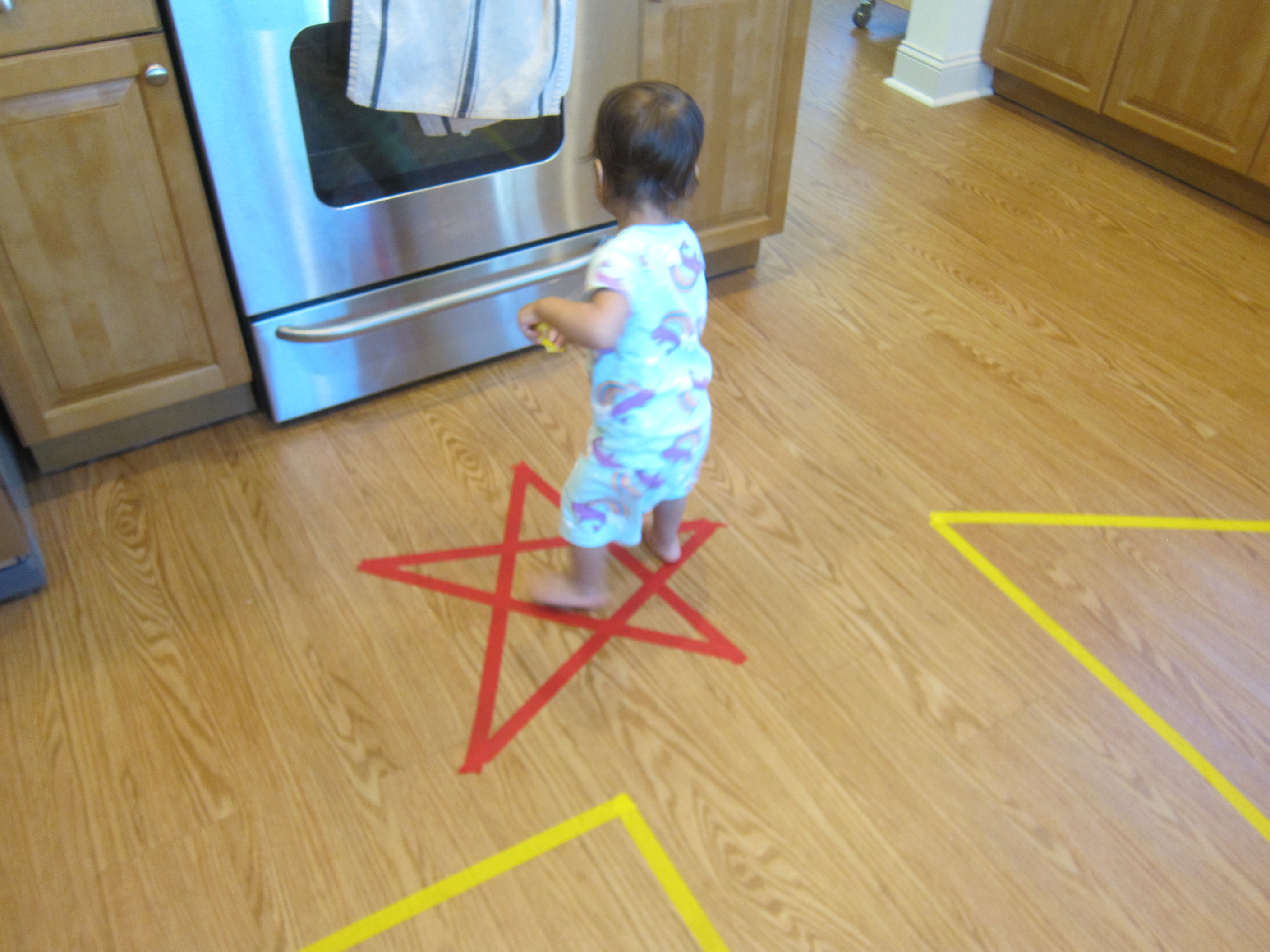 Tape Shapes – joyful parenting