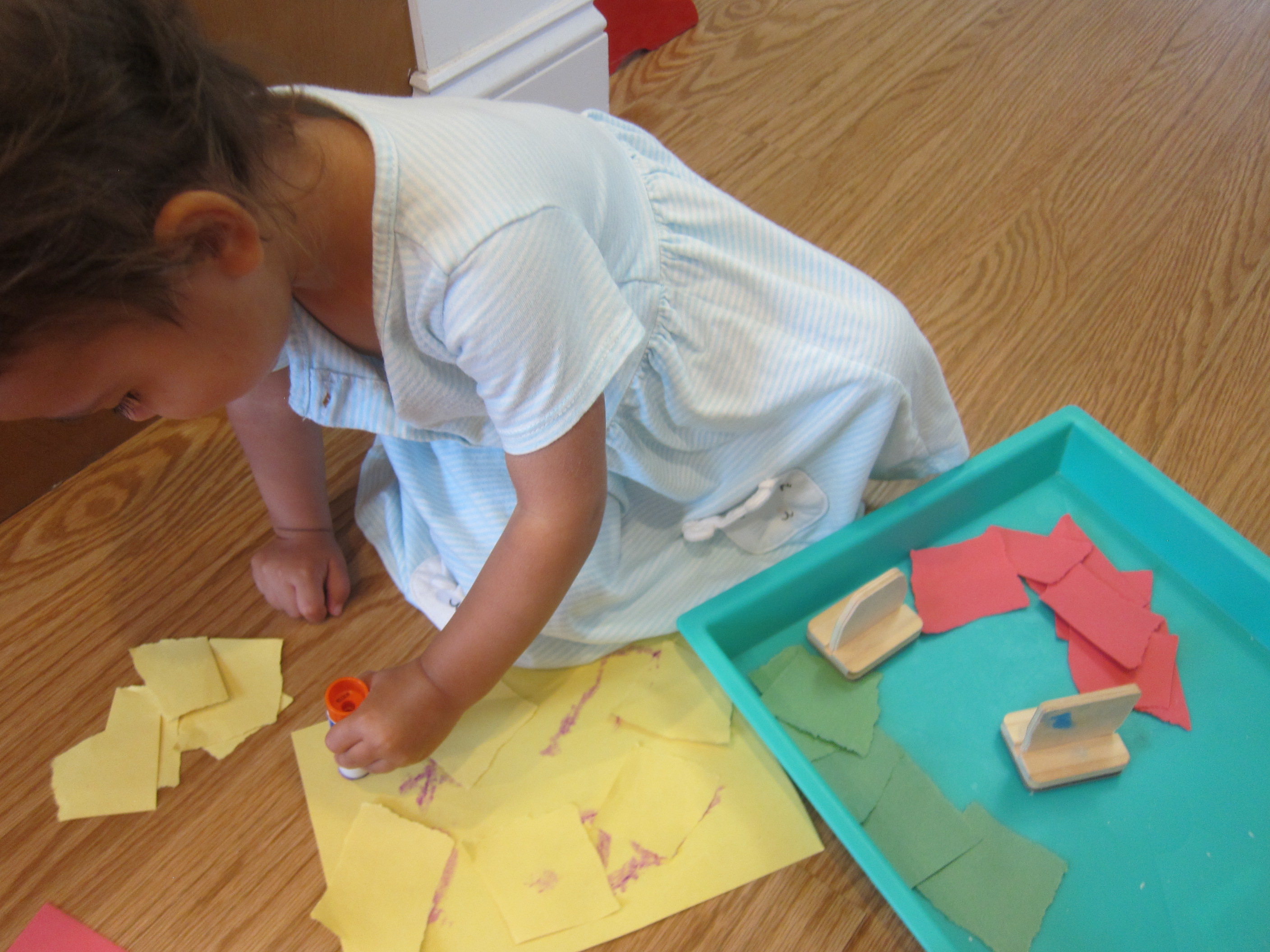 Super Simple Color Collage – joyful parenting