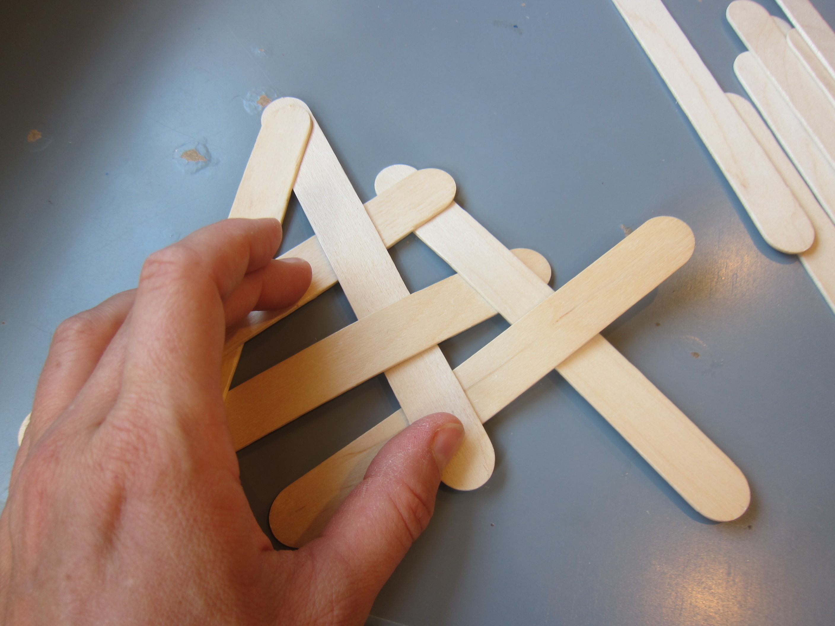 Craft Stick Chain Reaction – joyful parenting