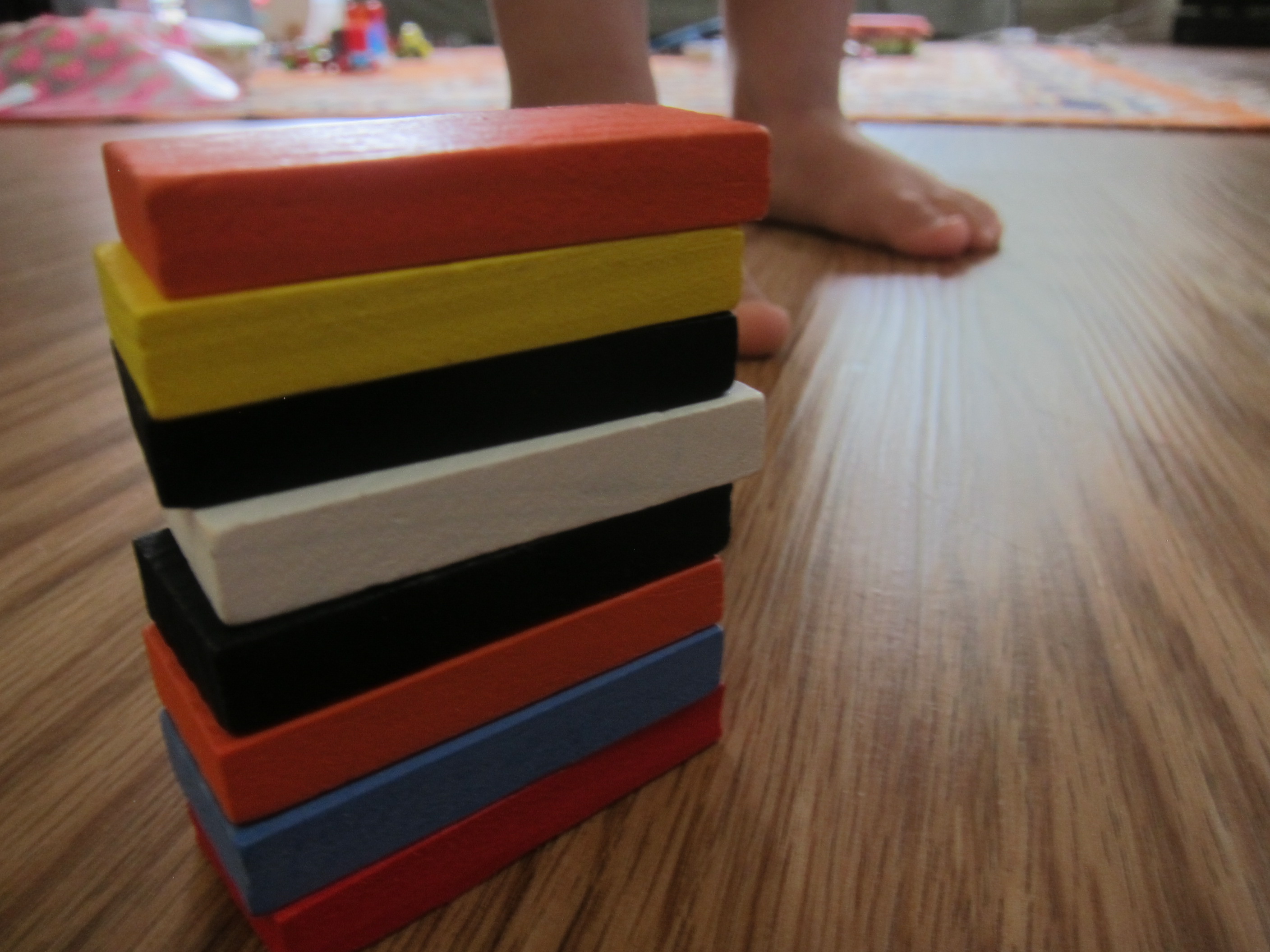 Domino Towers – joyful parenting