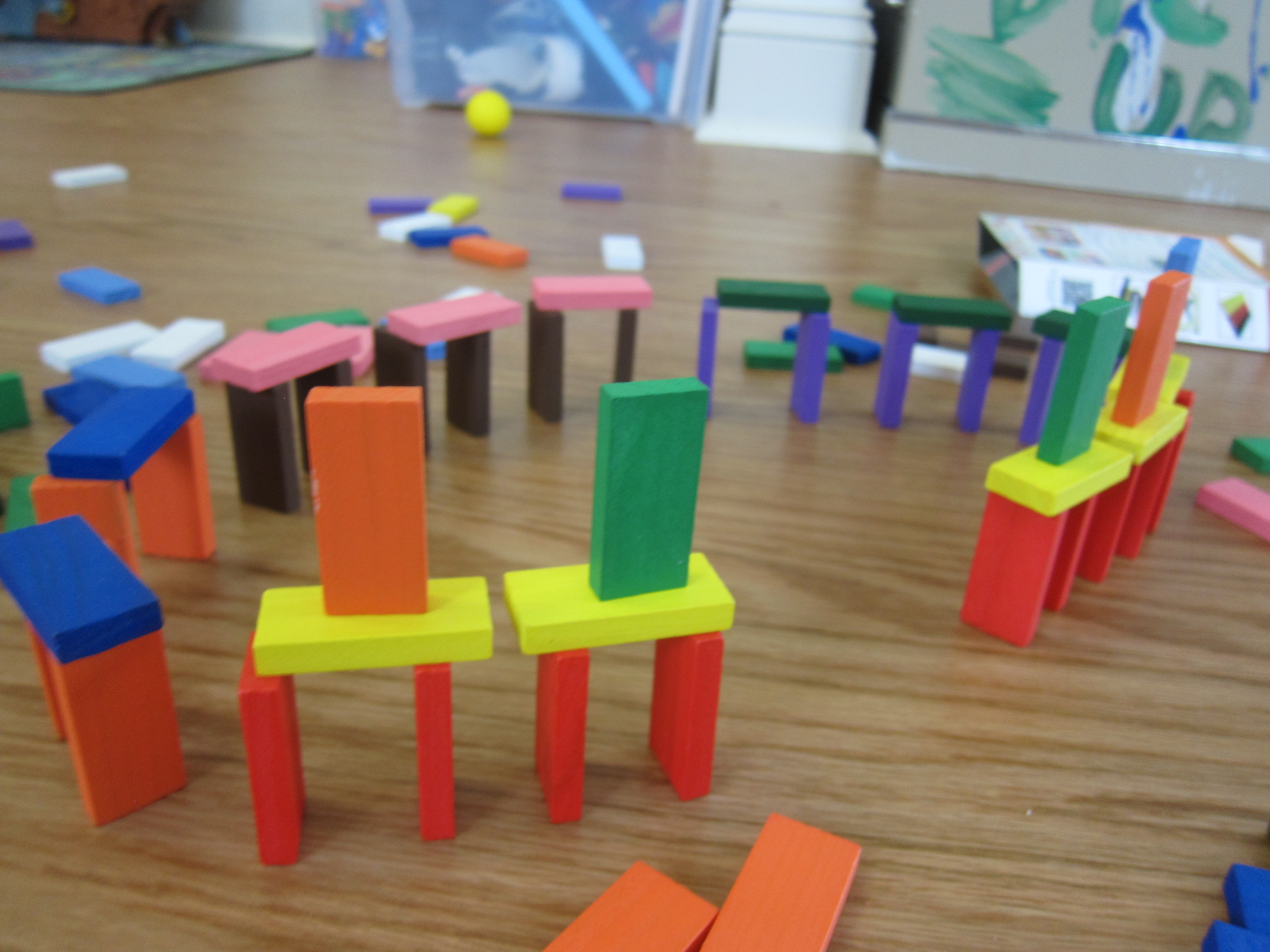 Domino Towers – joyful parenting