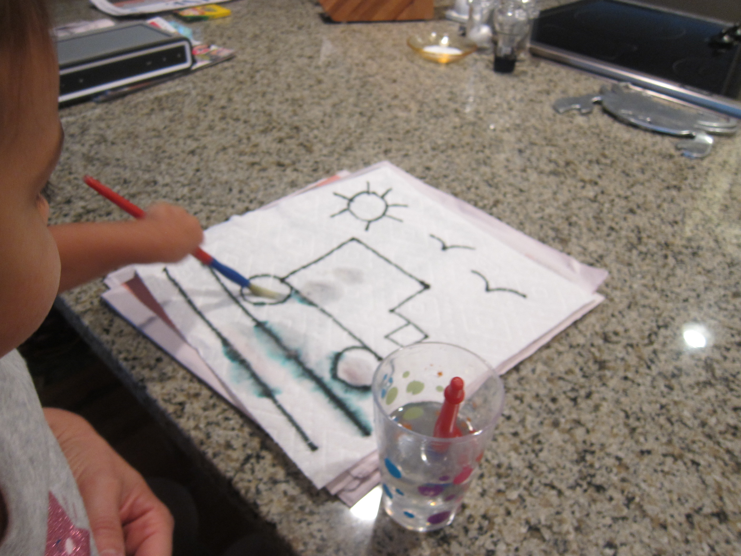 Paint with Water – joyful parenting