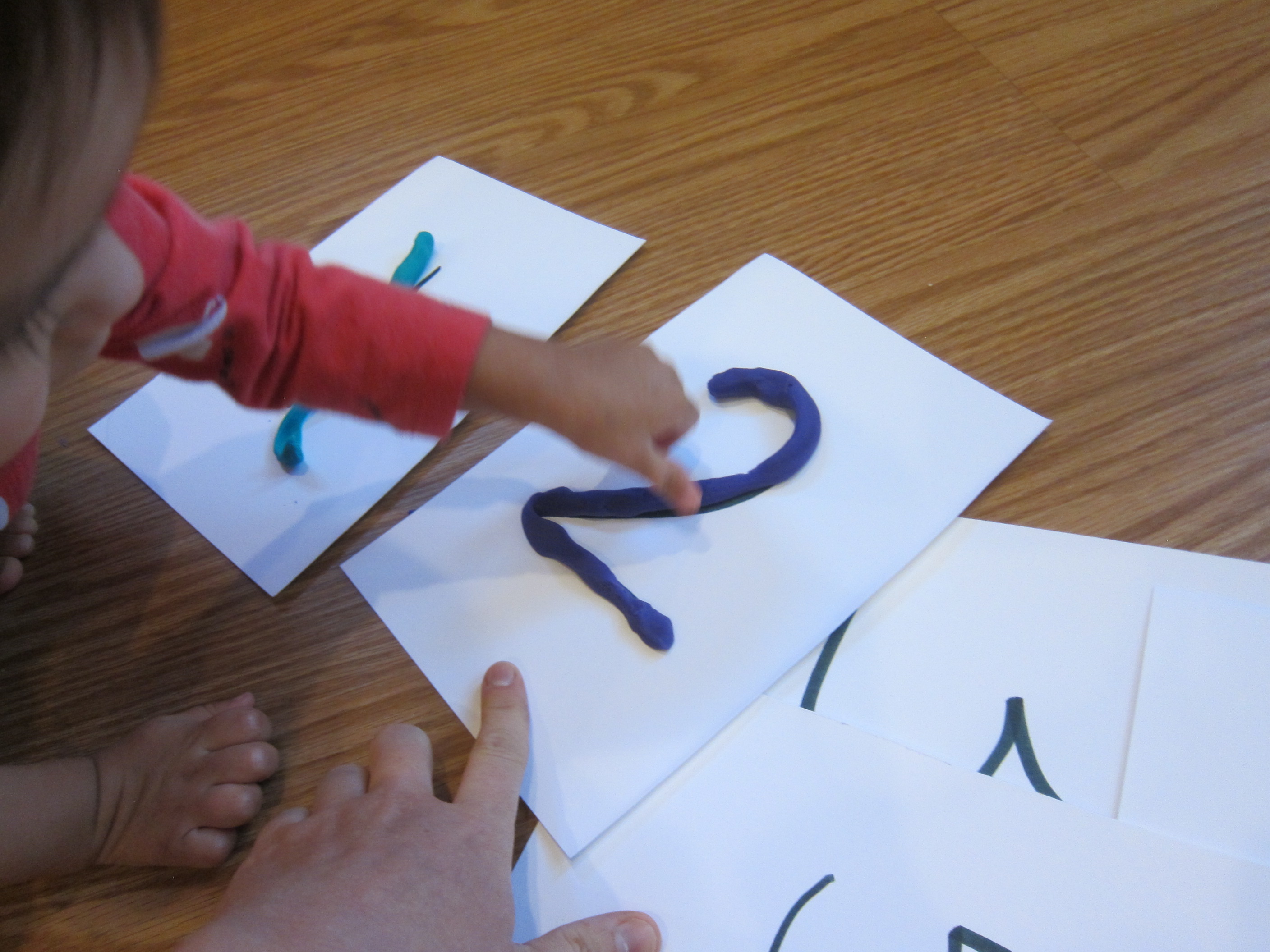 Playdough Numbers – joyful parenting