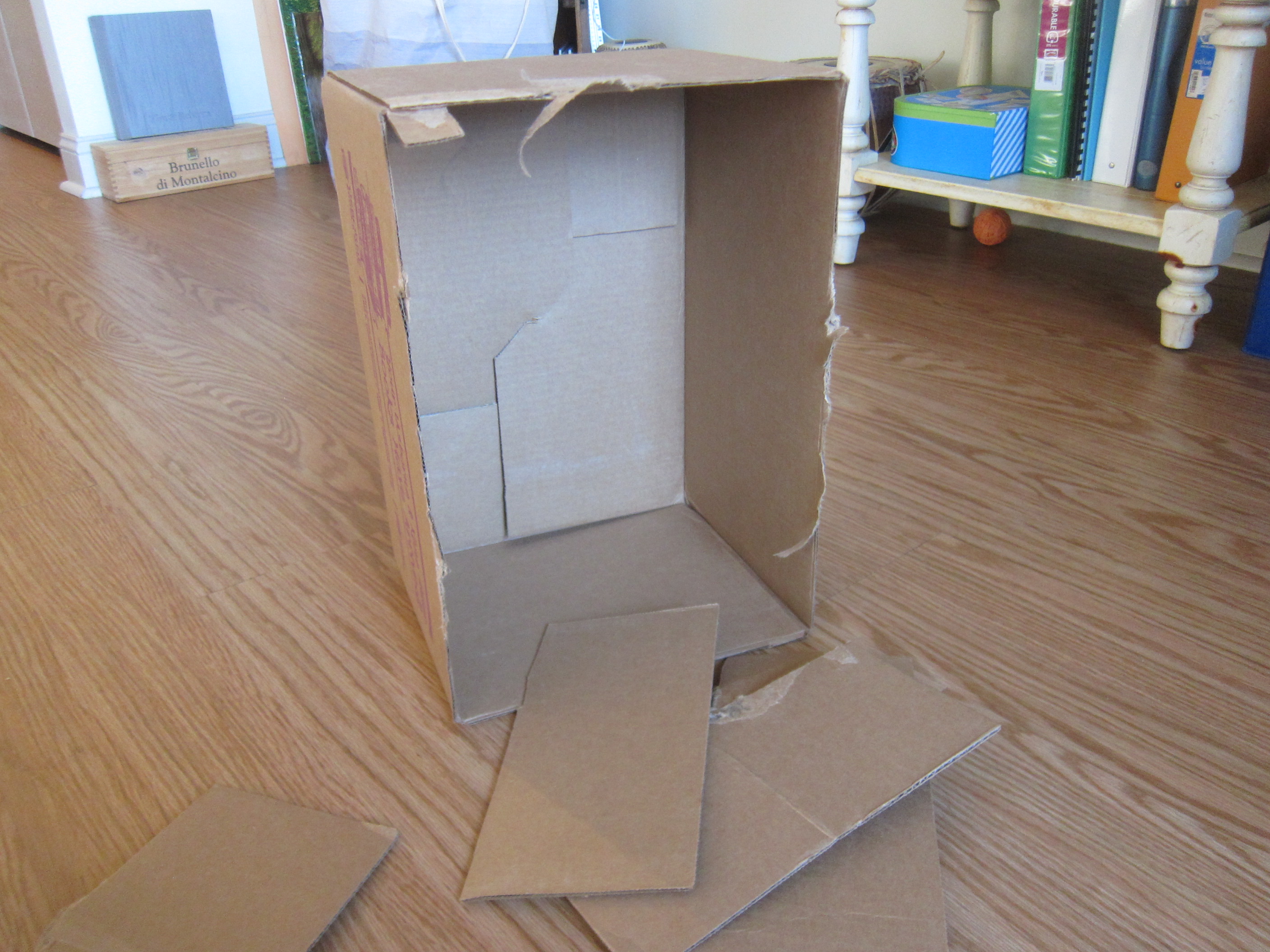 Cardboard Box Ramps – joyful parenting