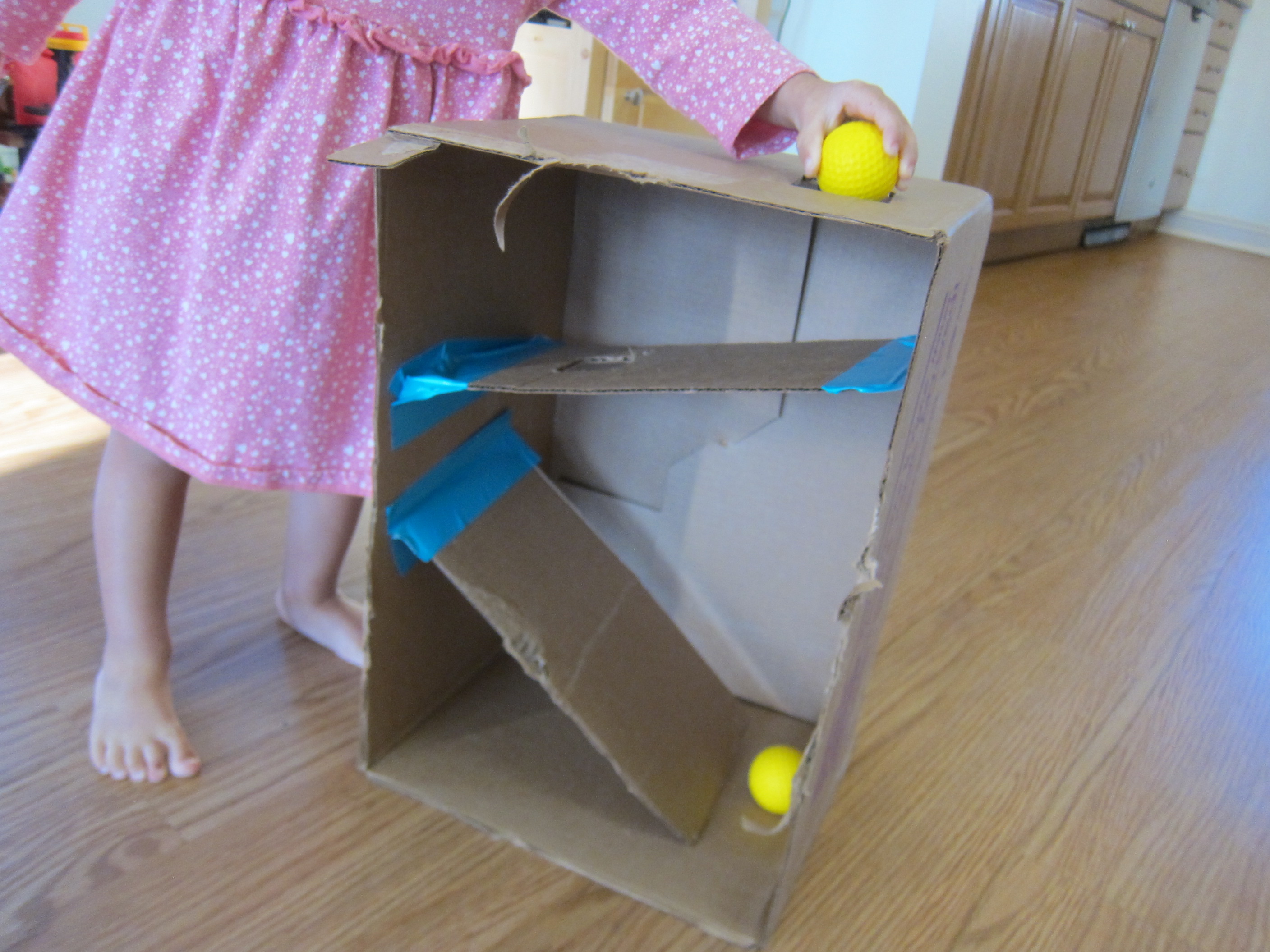 Cardboard Box Ramps – joyful parenting