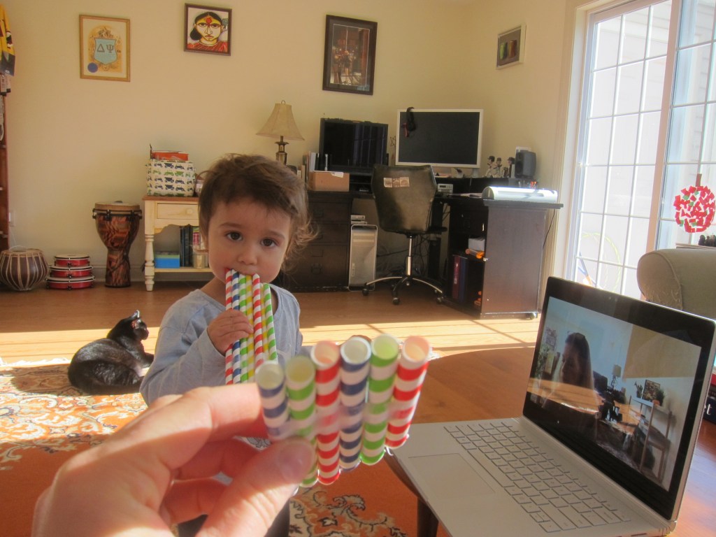 Straw Windpipe Craft – joyful parenting