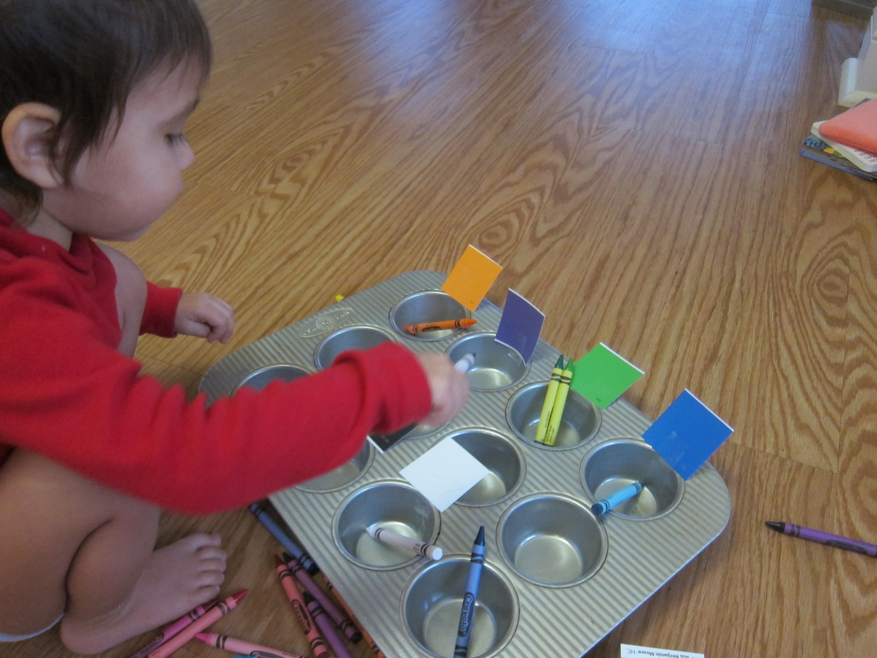 Crayon Color Sorting – joyful parenting