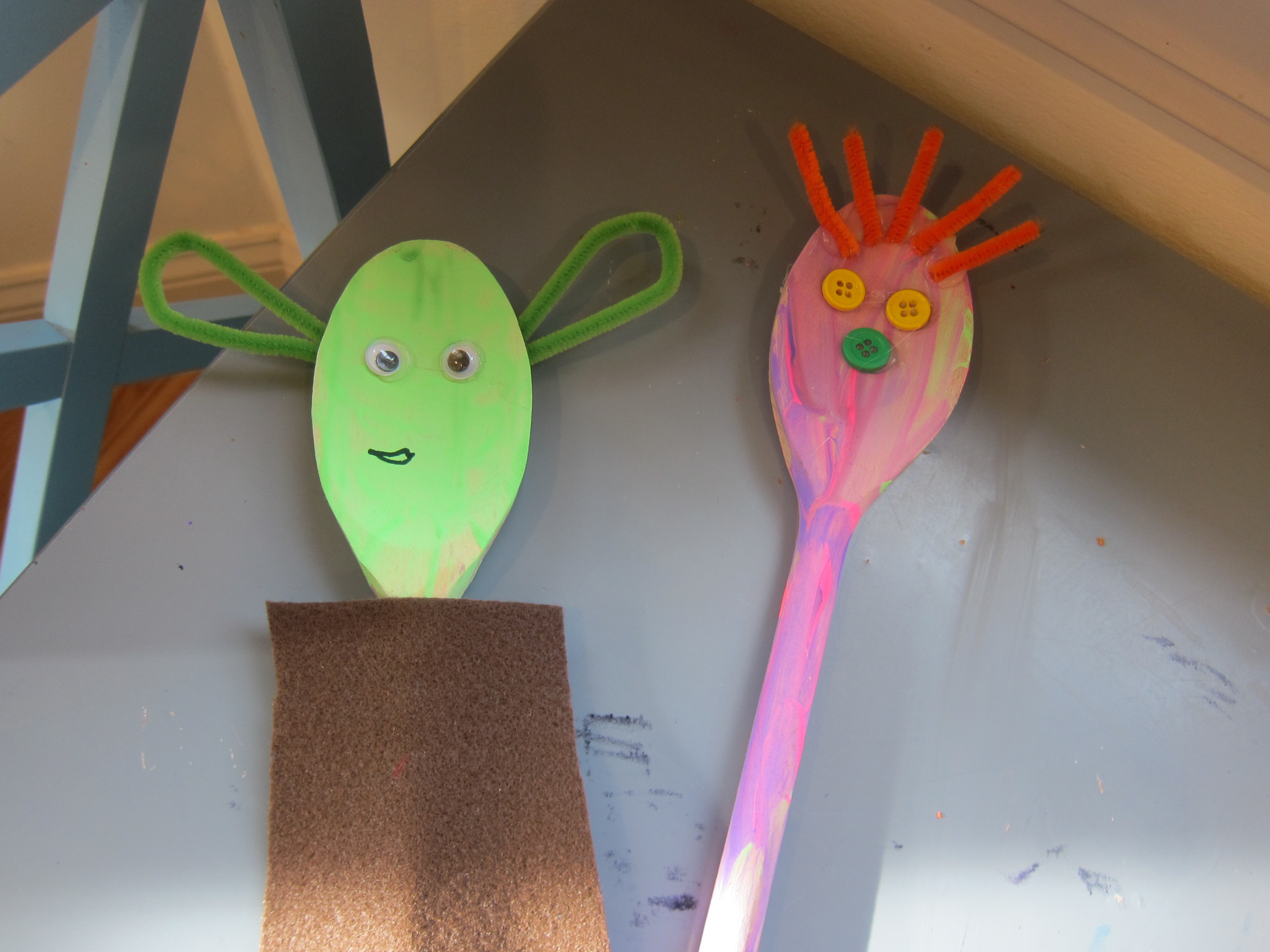 Spoon Puppets – joyful parenting