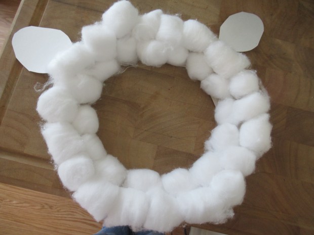 Paper Plate Sheep Mask – joyful parenting